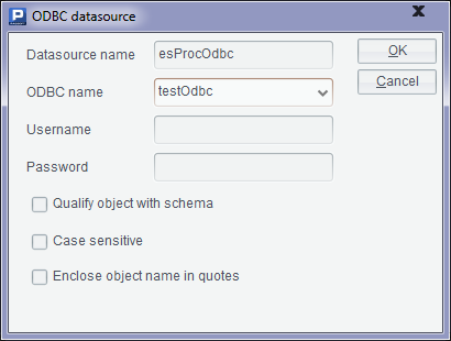 4.2.5 集算器 ODBC